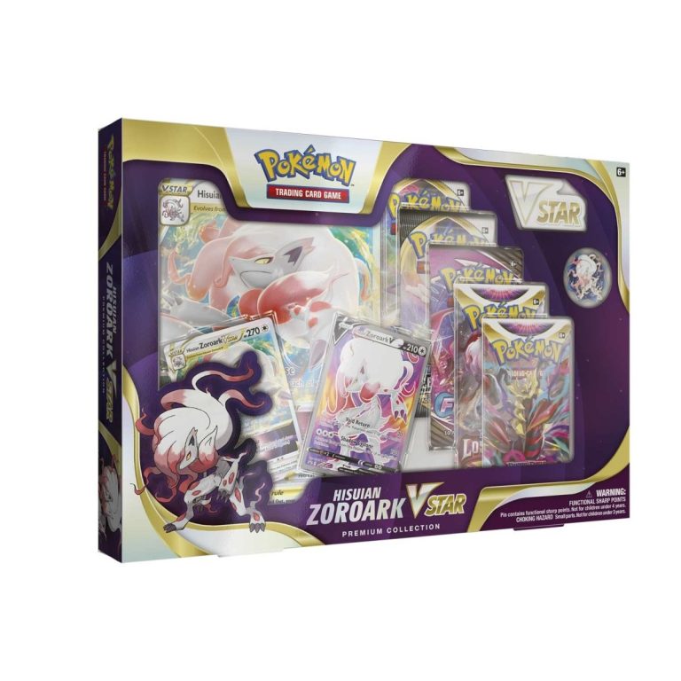 Pokémon TCG Hisuian Zoroark Premium Collection Box - We Love Collectibles