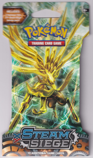 Pokémon TCG XY Steam Seige Sleeved Booster Pack - We Love Collectibles