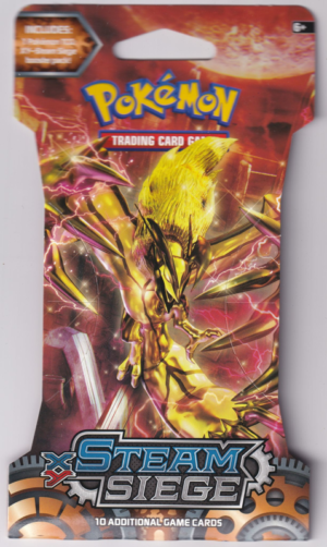 Pokémon TCG XY Steam Seige Sleeved Booster Pack - We Love Collectibles