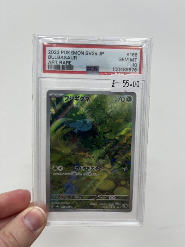 Bulbasaur - Pokémon 151 - 166/165 - PSA 10 (Japanese) - We Love ...