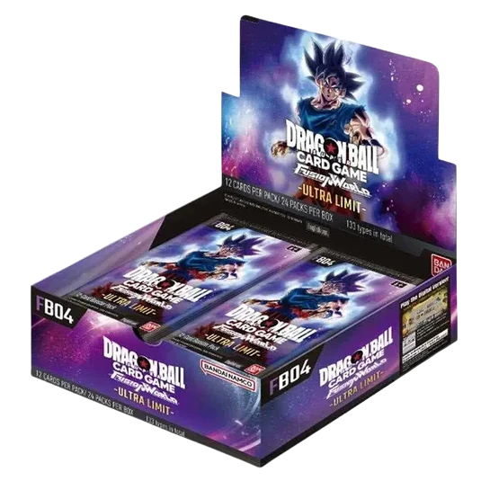 Dragon Ball Ultra Limit (FB04) Booster Box - Fusion World - We Love ...