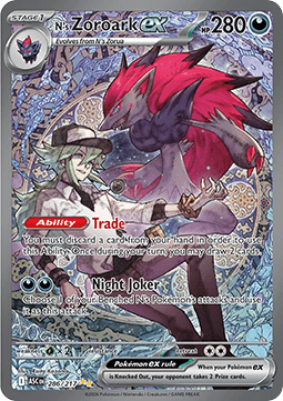 N's Zoroark ex - Ascended Heroes - 286/217 - We Love Collectibles